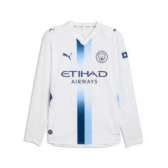 Puma Maillot &agrave; manches longues Authentic Third 26/27 Manchester City Homme, Accessoires, Blanc, 3XL