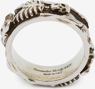 Alexander McQueen Ring Dancing Skeleton - Item 575539J160Y0446