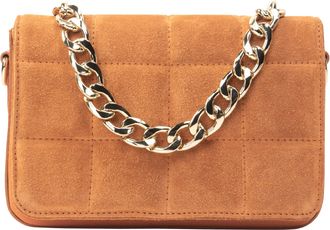 Faina Schultertasche aus Leder Damen orange