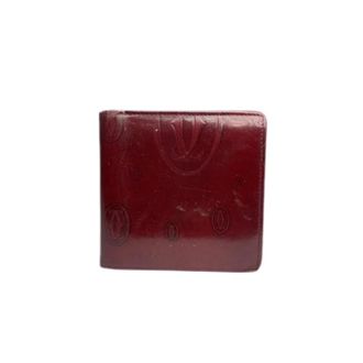 Cartier Portefeuille Vintage Pre-owned - Femme - Pre-owned - Rouge - Taille: ONE Size