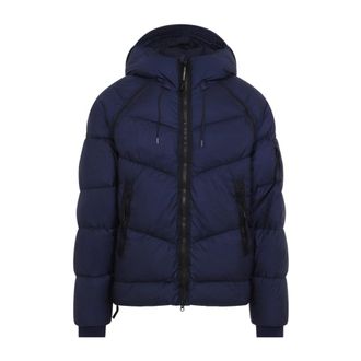 C.P. Company DD-Shell Padded Puffer Jacket - - Jackets - Herren - Blau - M