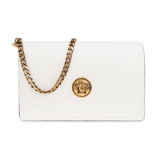 Versace Sac Embl&egrave;me Mini - Femme - Sacs - Blanc - Taille: ONE Size