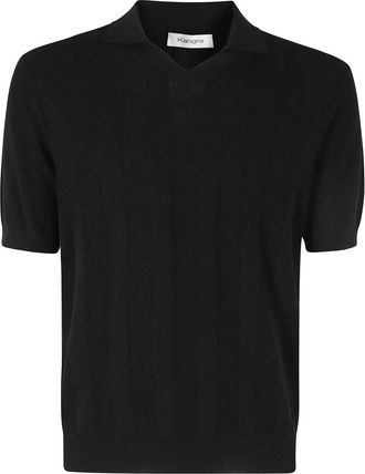 KANGRA Homme, Pulls, Noir, Taille: XL Maglia Polo Skipper Riga Armatura Verticale