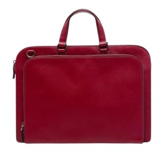 Prada Pre-owned Vintage Business Bag - - Pre-owned - Damen - Rot - ONE SIZE