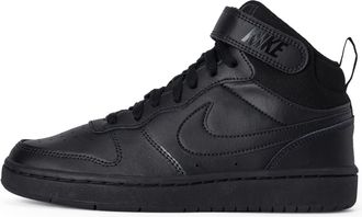 Nike Court Borough Mid 2 GS Kinder Sneaker Farbe: Schwarz/Schwarz (001); Gr&ouml;&szlig;e: EUR 36 | US 4 | UK 3.5