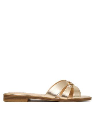 Guess Pantoletten FLJREA LEM19 Goldfarben