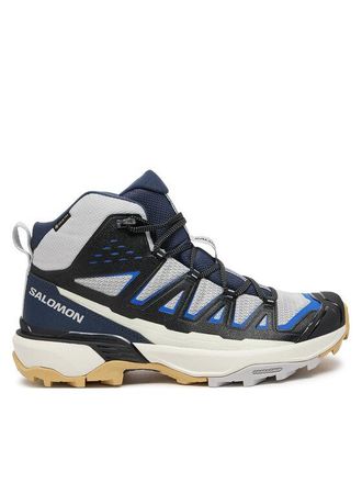Salomon Trekkingschuhe X Ultra 360 Edge Mid Gore-Tex L47698500 Grau