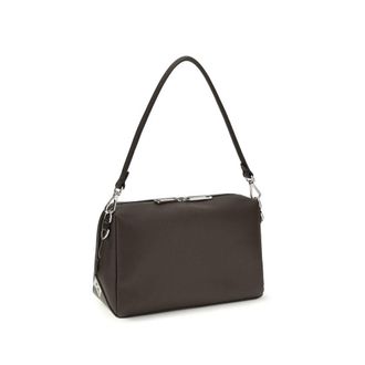 Fendi Mens Brown Calf Leather Bos Taurus Shoulder Bag