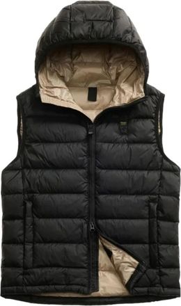 Blauer Homme, Vestes, Noir, Taille: XL Gilets