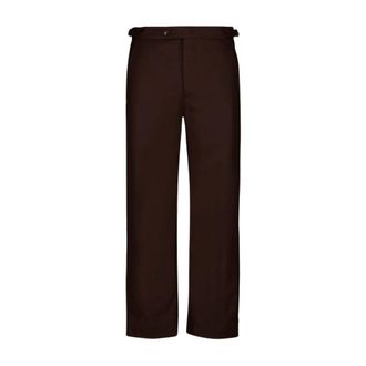 Bode Twill Seitenbundhose - - Trousers - Herren - Braun - W30