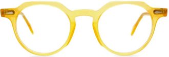 Kàdor lunettes de vue Amadeus à monture géométrique - Jaune