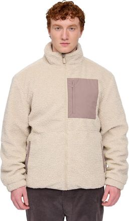 Mazine Padded Sherpa Jacket - Leichte Jacke, Gr&ouml;&szlig;e:L, Farbe:natural/grey brown