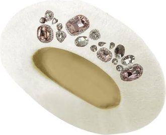 Generic B&eacute;ret Chapeaux pour femmes en laine fran&ccedil;aise chapeau dame hiver femme peintre chapeau bonnet bonnet accessoires de mode hommes laine, blanc, Taille u