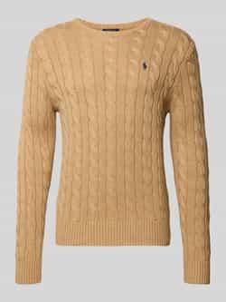 Polo Ralph Lauren Strickpullover mit Label-Stitching