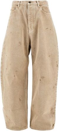 Balenciaga Stained effect denim pants Man 28