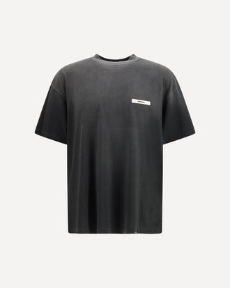 Represent Faded-effect crewneck T-shirt Male XL