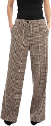 Replay Damen Stoffhose mit Stretch, Beige/Avio/Red/Black 010 (Mehrfarbig), 26W