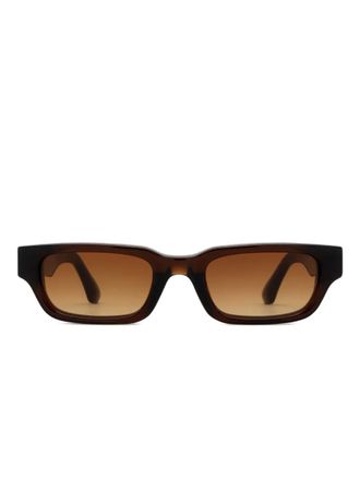Chimi Eyewear 10 Core Sonnenbrille mit eckigem Gestell - Braun