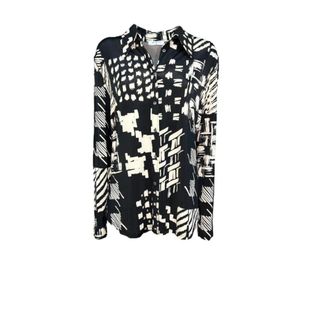 Beatrice .B Polyesterhemd Gemustert - - Blouses & Shirts - Damen - Schwarzk - M