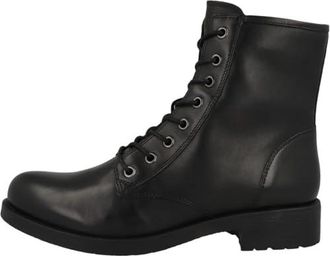 Geox Femme D Rawelle E Bottes de Cheville, Noir, 39 EU