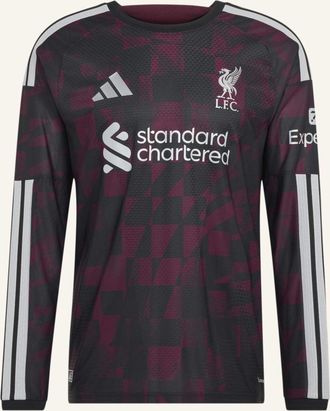 adidas Liverpool Fc 26/27 Authentic Ausweichtrikot, Lang&auml;rmelig schwarz