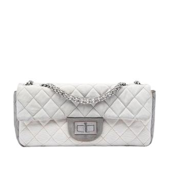 Chanel Pre-owned East West Flap - - Pre-owned - Damen - Wei&szlig; - ONE SIZE