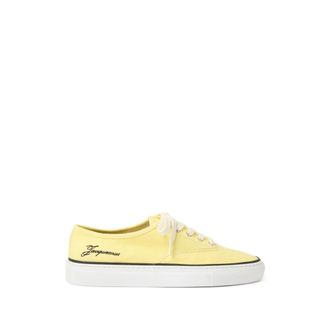 Jacquemus Homme, Chaussures, Jaune, Taille: 42 EU Cotton Skate Baskets