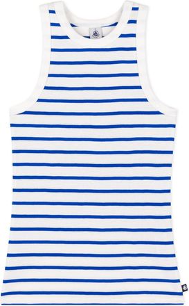 Petit Bateau Damen A0D3H Pullunder, Marshmallow/Perse, XXS