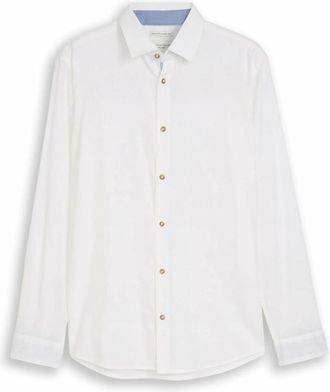 Tom Tailor Freizeithemd - - Shirts - Herren - Wei&szlig; - XL