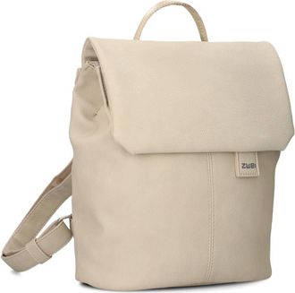 zwei Damen City-Rucksack Mademoiselle.M MR8 4 Liter weiches Kunstleder, Magnet-Verschlussklappe, Hauptfach mit Reißverschluss, gepolstertes Trennfach für T