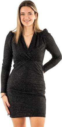 Morgan Femme 232-rglit Robe, Noir, 38 EU