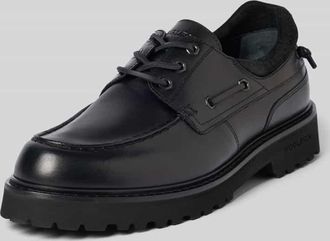 Woolrich Derby aus Leder mit profilierter Sohle