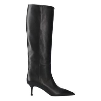 Premiata Botte en cuir Nappa - Femme - Chaussures - Noir - Taille: 36 EU