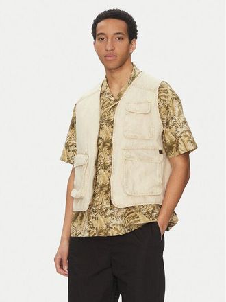 Alpha Industries Alpha Industries Weste Canvas Acid Vest 156140 Creme Loose Fit