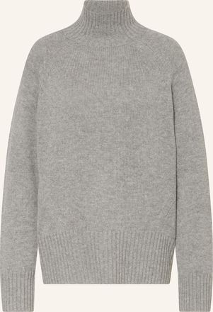 Allude Allude Rollkragenpullover Mit Cashmere grau