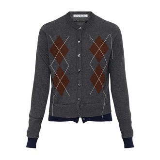 Acne Studios Damen, Strickwaren, Grau, SGr&ouml;&szlig;e