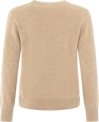 Zwillingsherz Kaschmirpullover Rundhalspullover Dackel