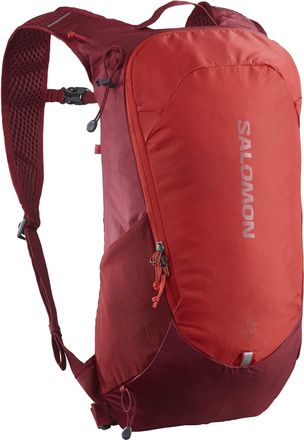 Salomon Trailblazer 10 Unisex-Wanderrucksack, Vielseitigkeit, Einfach zu handhaben, Komfort und geringes Gewicht, Rot