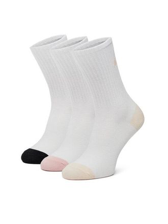 DC Lange Socken AS_DC_03W_SS25 (3-PACK) Wei&szlig;