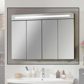 Fackelmann Spiegelschrank Twindy - Dark Oak