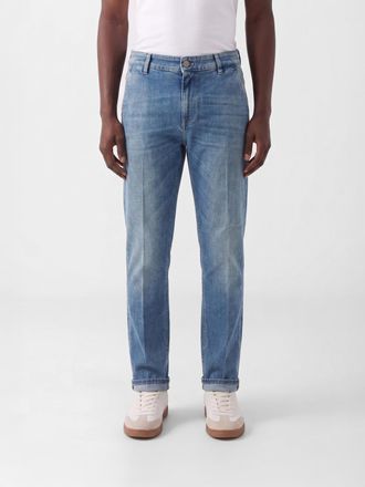 Pantaloni Torino Jeans Homme couleur Denim