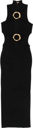 Cult Gaia Ring-detail Cut-out Midi Dress