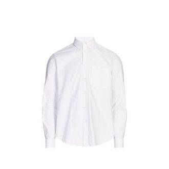 Au Printemps Paris Chemise droite en coton