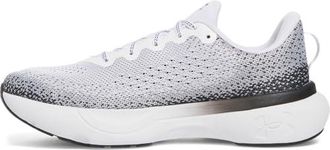 Under Armour Baskets Infinite pour homme, (109) Blanc/Noir/Blanc, 42 EU