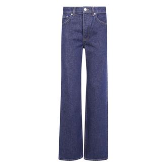 Anine Bing Hugh Jeans 32 - Femme - Jeans - Bleu - Taille: W25