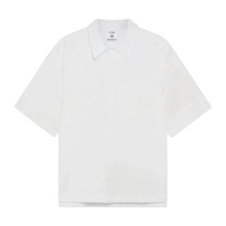 Casablanca Monogram Kurzarmhemd - - Shirts - Herren - Wei&szlig; - XL