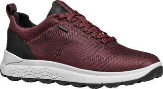 Geox Herren U SPHERICA 4X4 B ABX Sneaker, Wine/Navy, 42 EU
