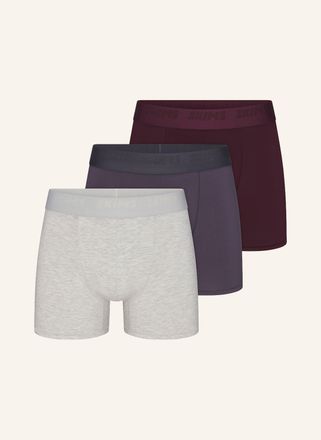 SKIMS Skims 3er-Pack Boxershorts Skims Stretch grau