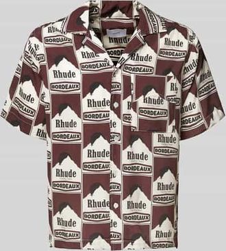 Rhude Freizeithemd mit Knopfleiste