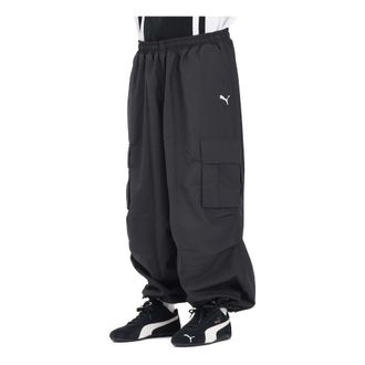 Puma Puma, Homme, Pantalons, Noir, Taille: S Pantalon Cargo Noir Collection Streetwear